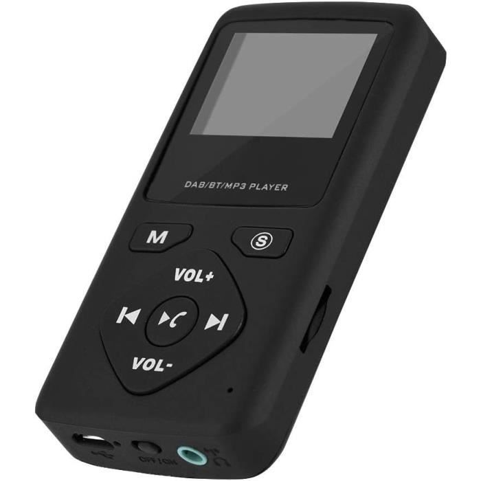 Tangxi Radio Portable,Récepteur Radio numérique de Poche Mini DabDab ...