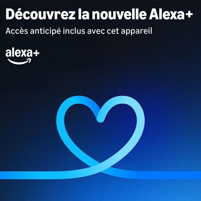 Assistant vocal - AMAZON - ECHO DOT (5ème Gen.) - Alexa integré - Bleu ...