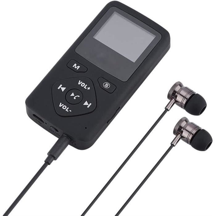 Tangxi Radio Portable,Récepteur Radio numérique de Poche Mini DabDab ...