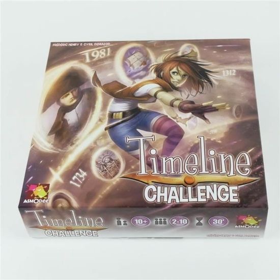 Asmodée - Timeline Challenge - Cdiscount Jeux - Jouets