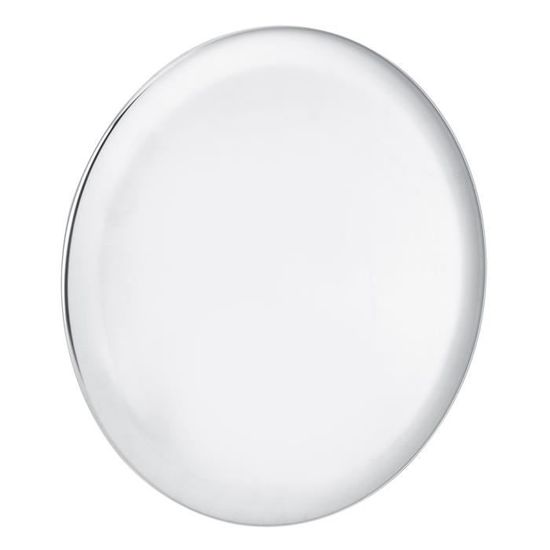 Pwshymi-Plateau alimentaire Plateau rond en acier inoxydable de 28 cm ...