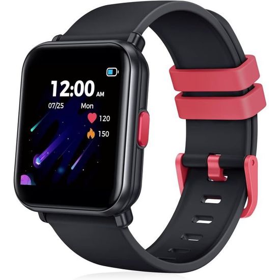 Montre Connectée Enfant Sport Smartwatch: 1.4" Etanche Ip68 Ecran Tactile Fille Connectee ...