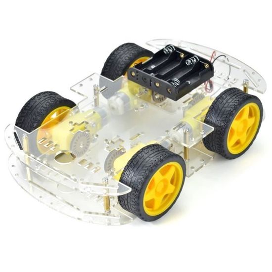 TBS2652 Chassis voiture pour Arduino - Voiture Robot Intelligente ...