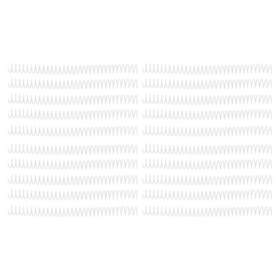 VBESTLIFE Bobines de reliure spirale en plastique Rouleaux de reliure à ...