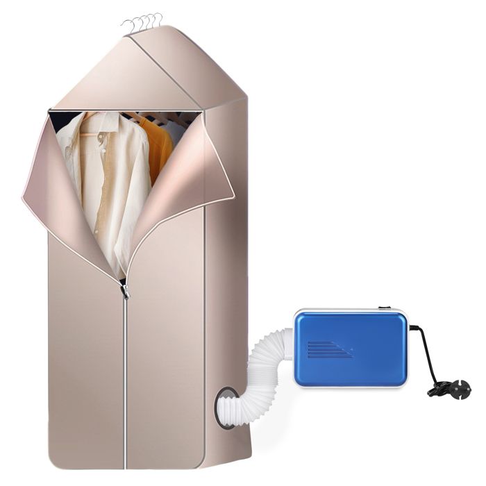 TTLIFE SSèche-linge électrique portable avec hotte, 600 W mini séchoir ...