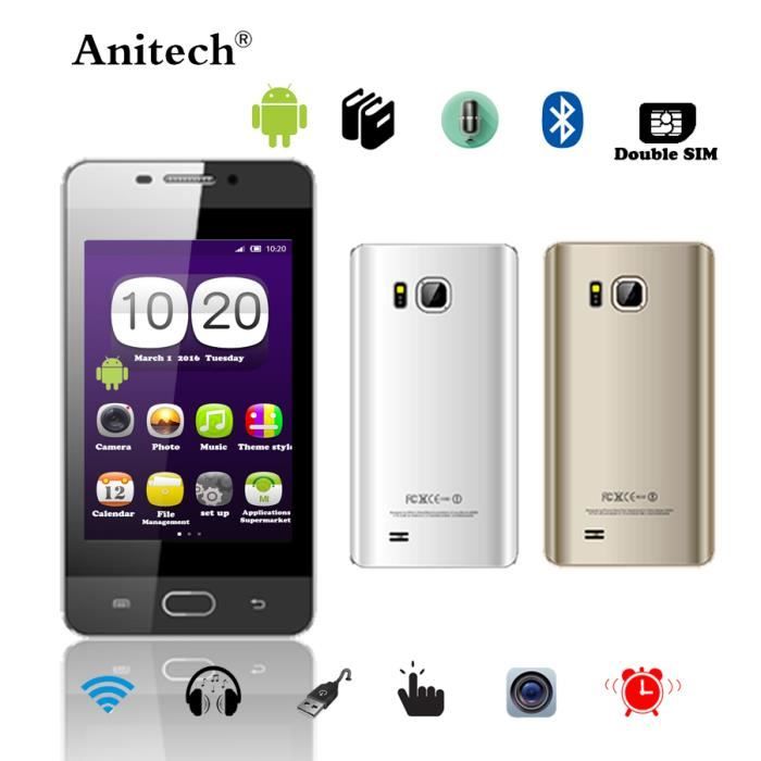 Smartphone Téléphone Portable Tablette téléphone Double SIM écran HD ...