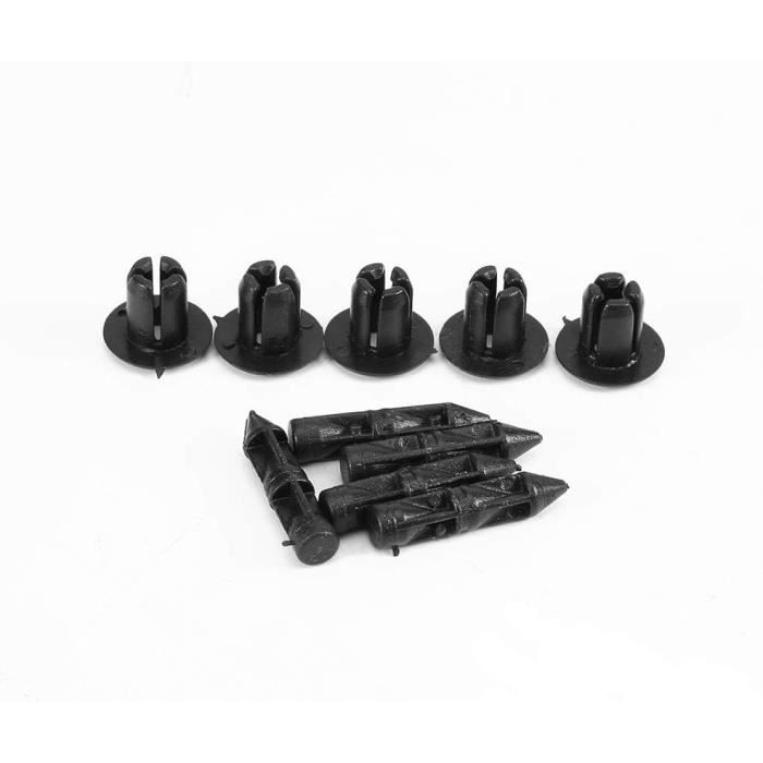 6Mm Rivets En Plastique Clips De Fixation Poussoir, Style De Voiture ...