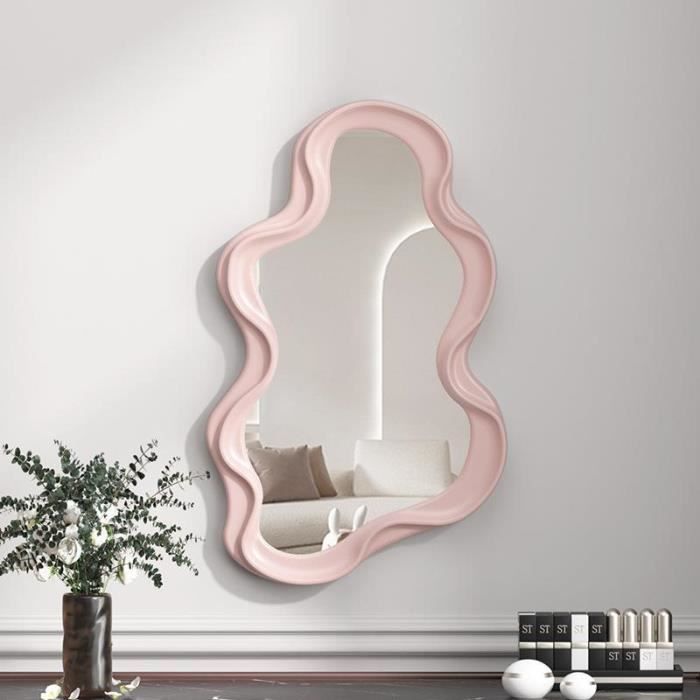 Miroir mural - HOKawaii - Onde rose - Décoration intérieure - Chambre ...