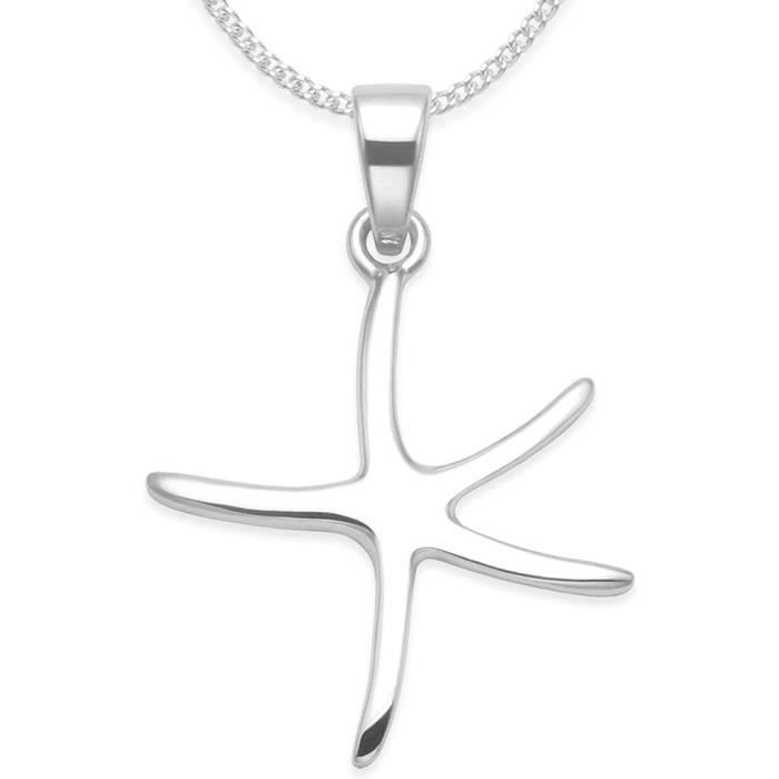 Heather Needham 8166-16 Collier En Argent Sterling Avec Étoile De Mer ...