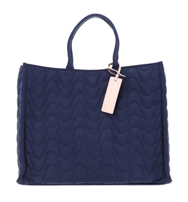 COCCINELLE Sac shopper bleu pour femme - Never Without Bag Nylon ...
