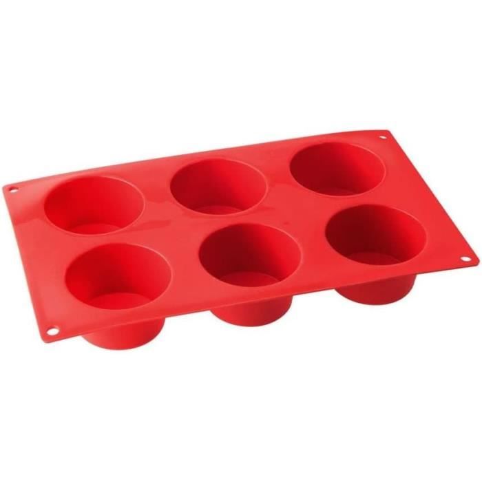 Dr Oetker 1266 Moule Silicone 6 Muffins, Moule Cupcake, Moule À Gâteau ...