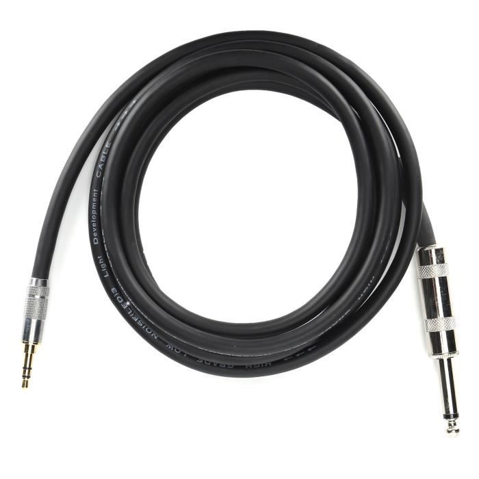 MAD Cble 3.5mm mle vers 6.35mm mle pour instruments et appareils ...