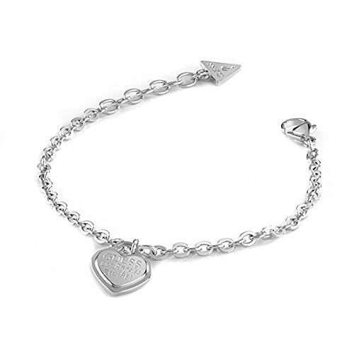 Guess Femme Plaqué argent Chaînes et gourmettes UBB28024 S - Achat ...