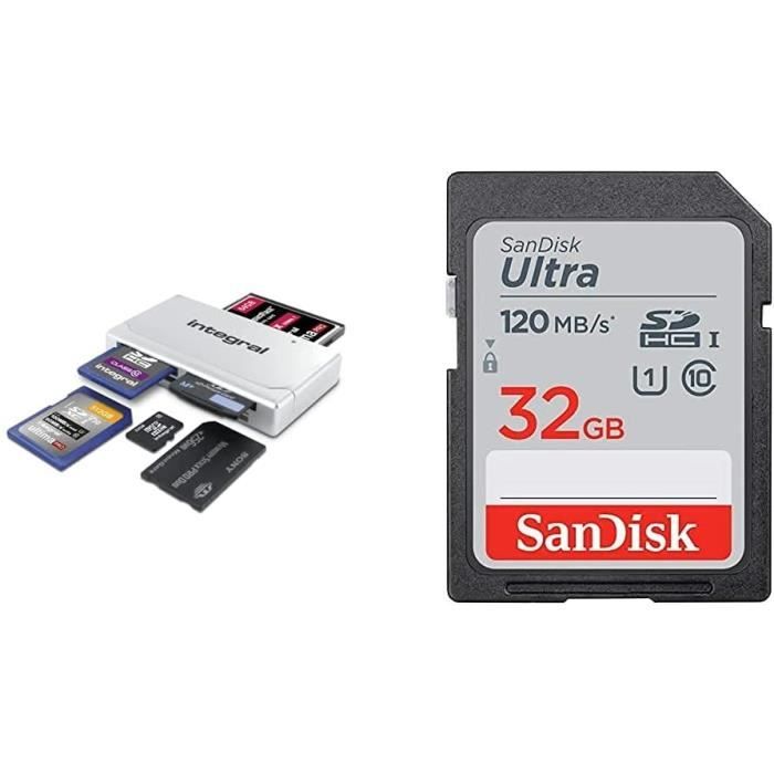 Carte Sd - Limics24 - Multi Card Reader Usb 2.0 Adaptateur Lecteur ...