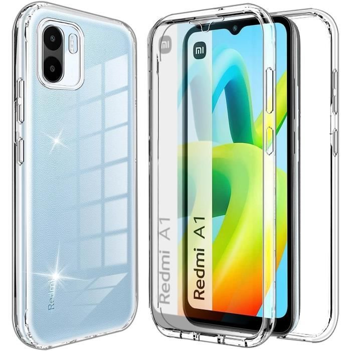 Coque intégrale transparente 360 pour XIAOMI REDMI A1 - A2 - Cdiscount ...