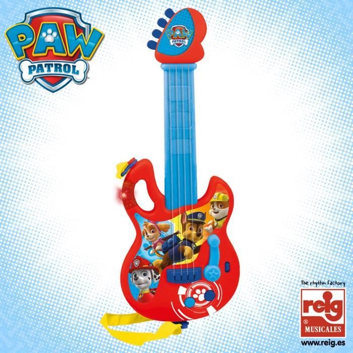 PAT PATROUILLE Guitare - 4 cordes - Cdiscount Jeux - Jouets