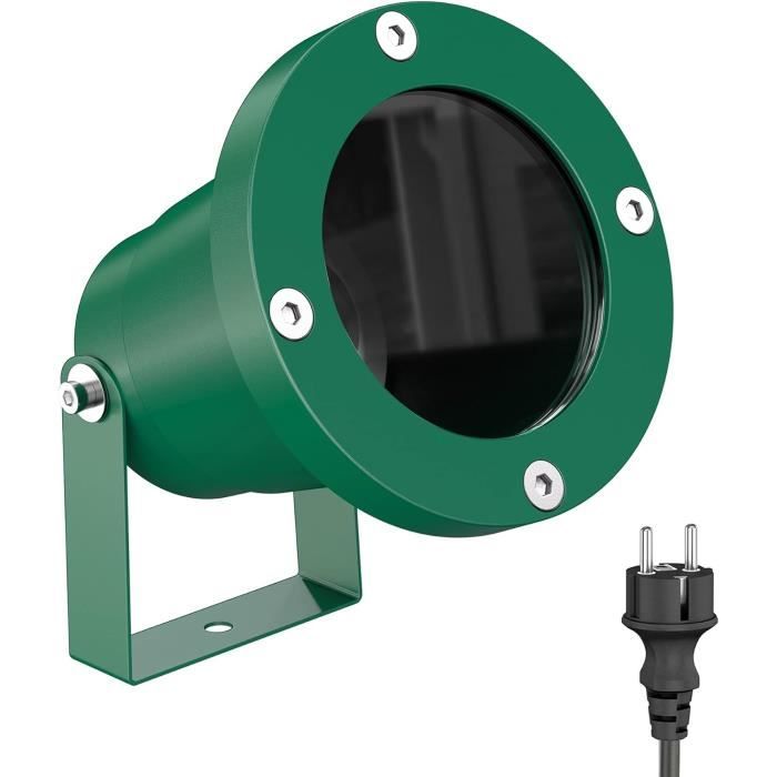 Projecteur De Jardin Duk Pour L'Extérieur, Ip65, Prise, Vert, 1X Gu10 ...