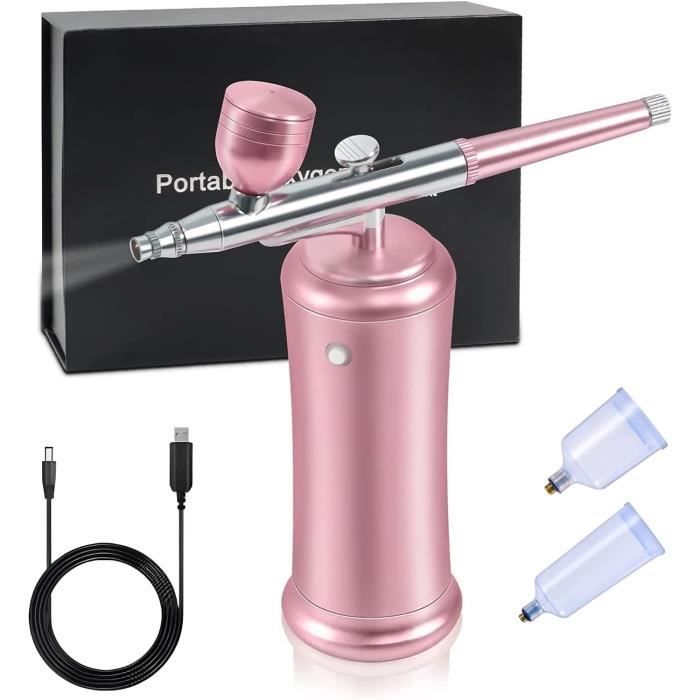 RoseFlower Kit aérographe Mini compresseur d'air portable sans fil Mini ...