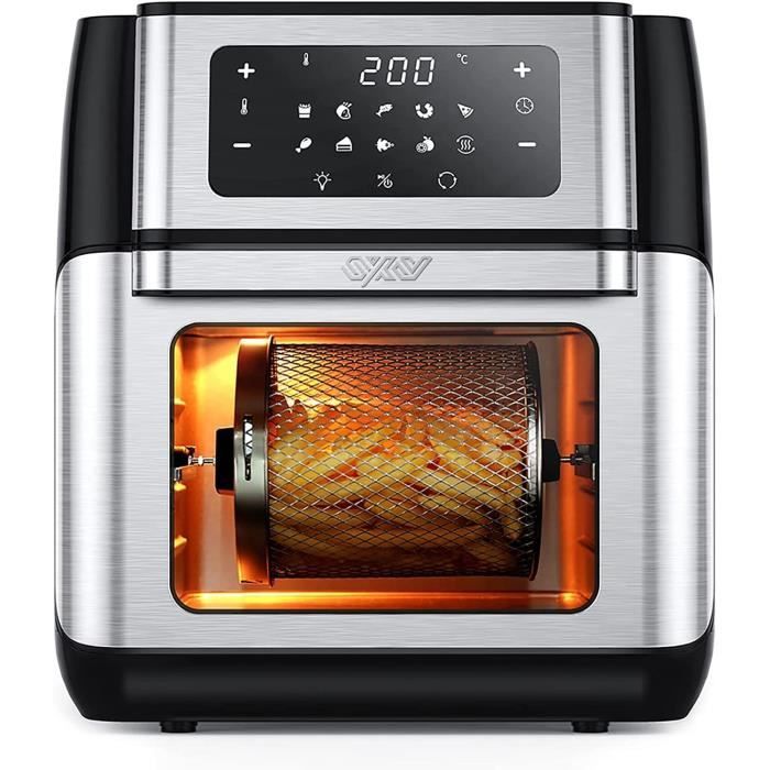 Innsky Friteuse Sans Huile 10L, Mini-four à Air 10 en 1 avec Rôtissoire ...