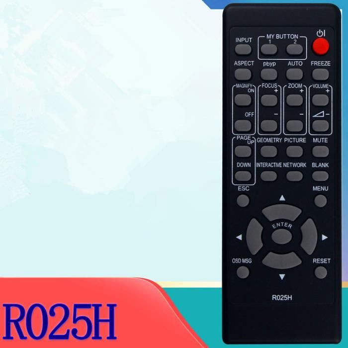 Remplacement Télécommande Projecteur pour Hitachi R025H - Cdiscount TV ...