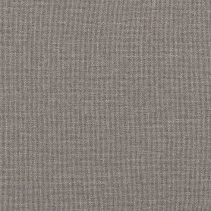 BONNIE®Lit en tissu 100 % polyester Lit double:140x190 cm, Cadre de lit sans matelas taupe tissu ...