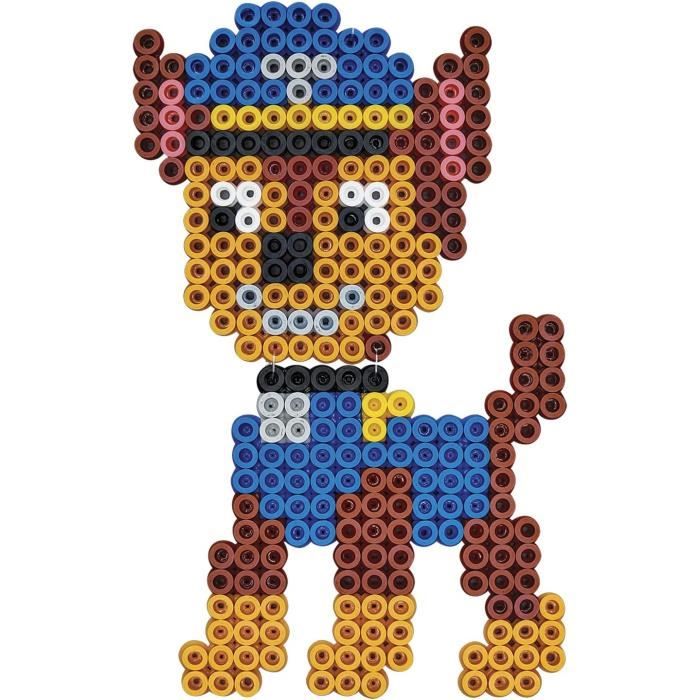 Hama Perlen 8752 Perles à Repasser Paw Patrol, 10242990, Multicolore ...