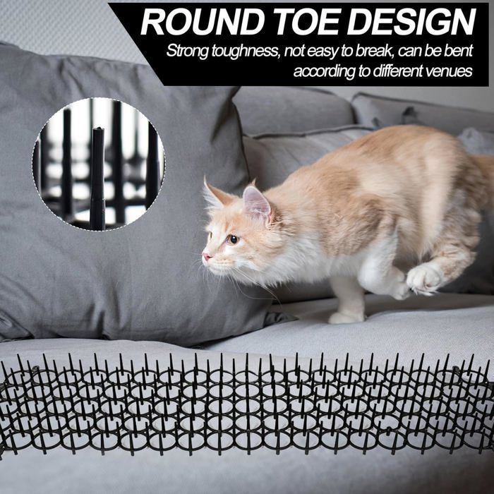 15 Pièces Tapis Anti Chat 20 x 15 cm Tapis Repulsif Chat Exterieur ...