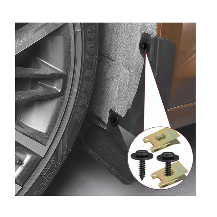 60 x Car Body Screws for Car Bodywork Screws for Car Fenders and ...