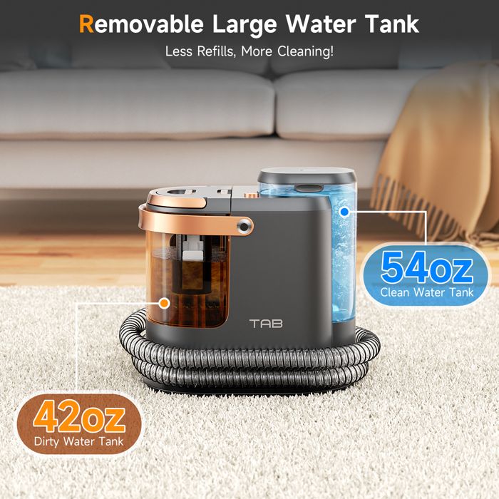 Aspirateur Nettoyeur de Tapis - TAB - Forte Aspiration - Lavage à Eau ...