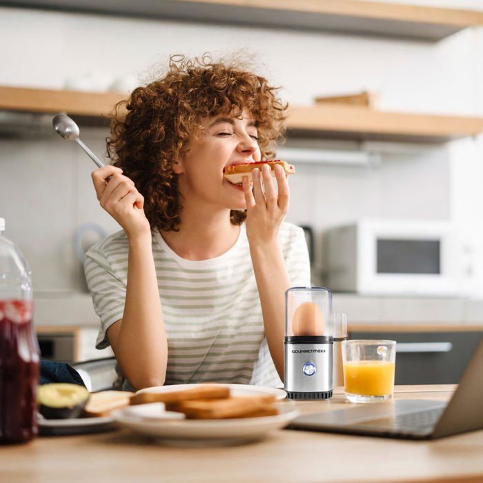 Cooker À Œufs Pour 1 Œuf | Egg Cooker Électrique À Économie D'Énergie ...