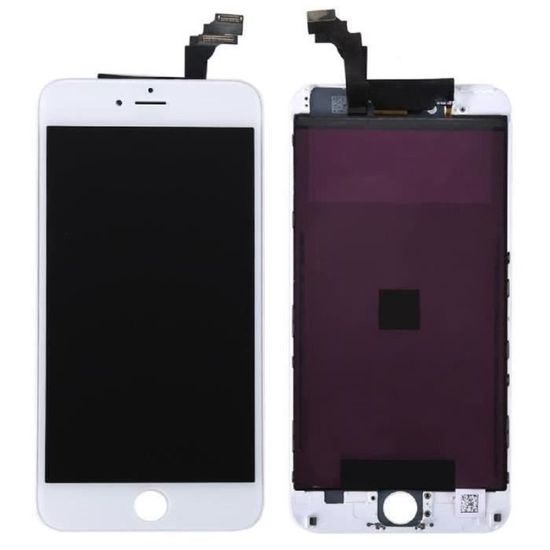 Ecran LCD - iPhone 6 Plus Blanc - AAA qualité Blanc - Cdiscount Téléphonie