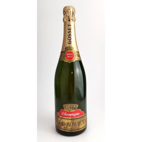 1971 - Champagne Gosset Vintage Brut - La cave Cdiscount