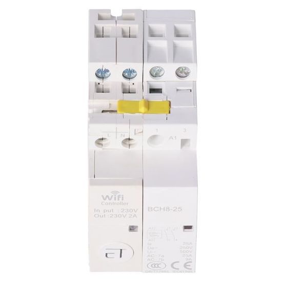 Surenhap Module De Commande Contacteur De Contrôle Wifi 2no Contacteur