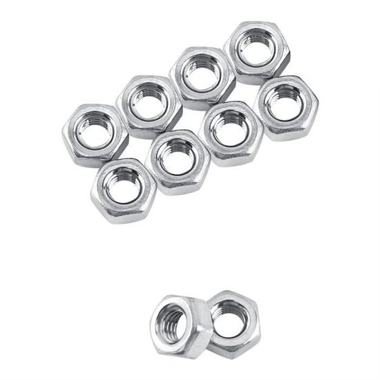 Boulon de vis à six pans creux - YOSOO - M3 A2 - Acier inoxydable - Assortiment d'écrous ...