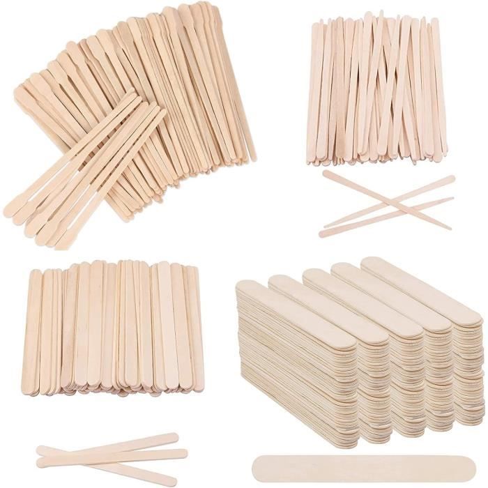 Batonnet En Bois Epilation: 600 Pièces Spatule Bois Epilation Épilation ...