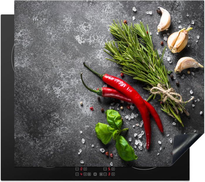 Protection Plaque Induction 58X51 Cm Protege Deco Cuisine Cache Protège ...