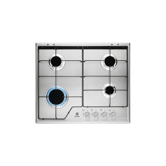 Plaque gaz Electrolux KGS6424SX Inox 60 cm KGS6424SX - Cdiscount ...
