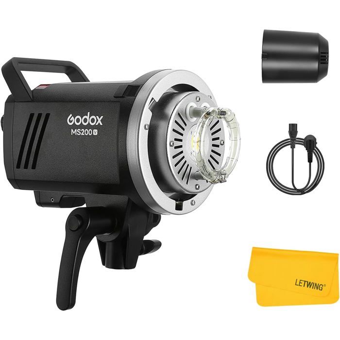 YSFMODE-Ms200-V Flash De Studio,200W Flash Photographique Professionnel ...