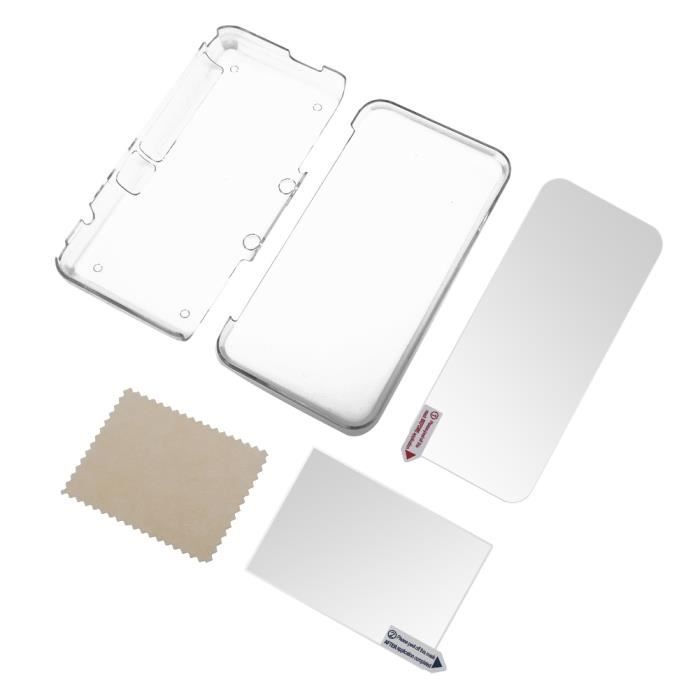 Juste de protection transparente et film d'écran pour Nintendo New 2DS ...