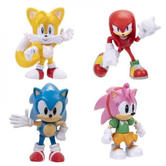 Figurines - SONIC - Coffret 5 figurines Sonic the hedgehog - 6 cm ...
