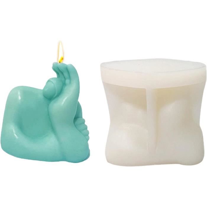 Moules de Corps Humain 3D | Moules à Bougies Bricolage pour la ...