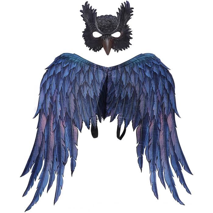 MOZHIXUE Ailes De Fe Adulte Ailes dhalloween Ailes dange 3D Accessoire ...