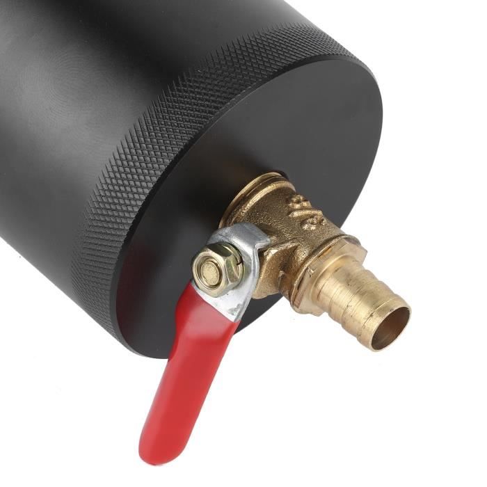 Dioche Récupérateur d'huile Oil Catch Can Baffled - 3/8in 2-Port Oil ...