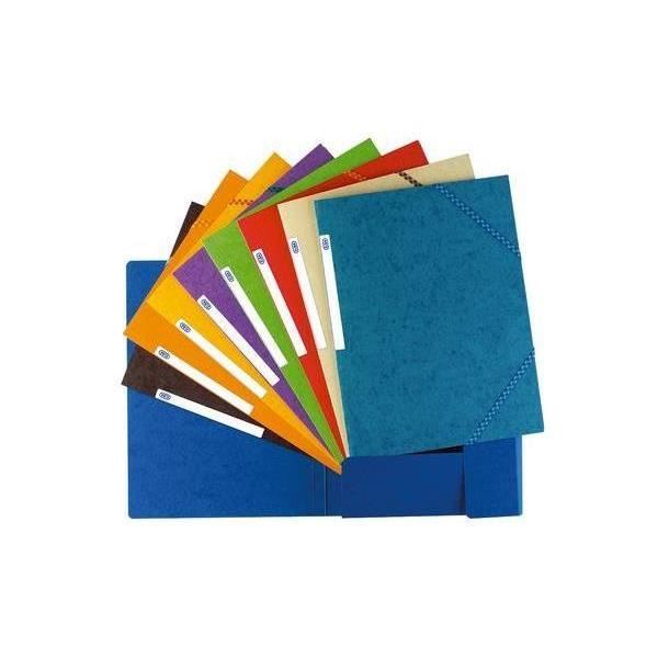 Chemise - ELBA - A4 - Bleu foncé - Format 21 x 29,7 cm - Cdiscount ...