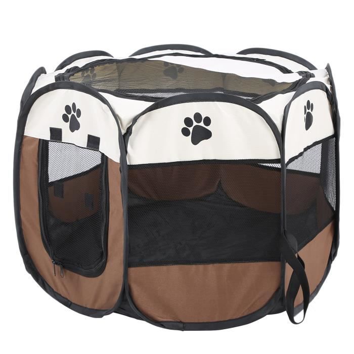 Parc à Chiot, Enclos pour Petits Animaux, Parc pour Chien Chat Pliable ...