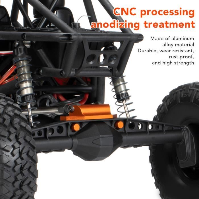 Riser en alliage d'aluminium pour essieu arrière Axial Capra Currie F9 ...