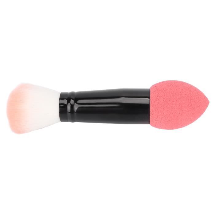 MAD Pinceau blush double tête multifonction brosse à fibres douces et ...