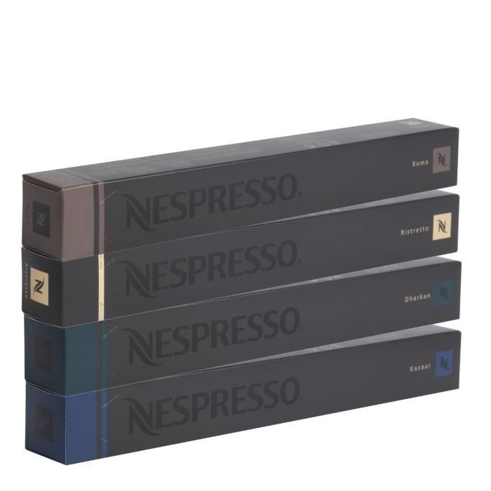 Nespresso Pack Intense - 40 Capsules - Cdiscount Au quotidien