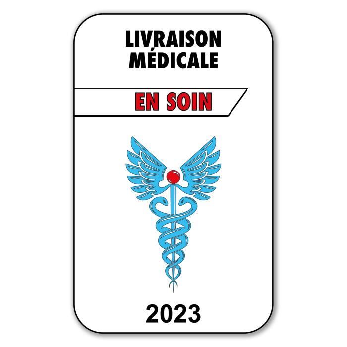 Autocollant Sticker - Vignette Caducée 2023 pour Pare Brise en ... Autocollant Sticker - Vignette Caducée 2023 pour Pare Brise en ...