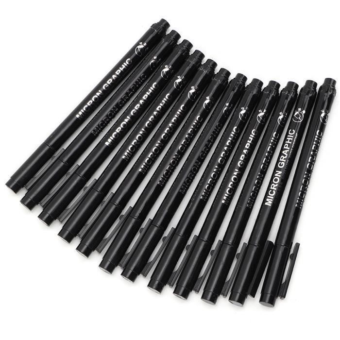 Sonew Stylos à dessin à l'encre Dessin Fine Line Pen Art Markers ...
